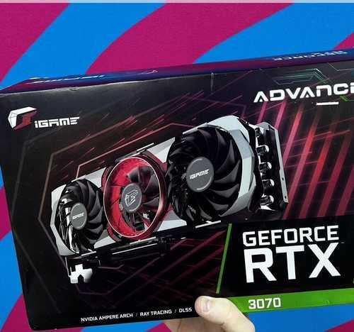 Видеокарта igame advanced RTX 3070 8gb