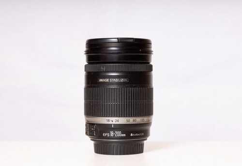 Canon Ef-S 18-200mm F/3.5-5.6 IS + фильтр