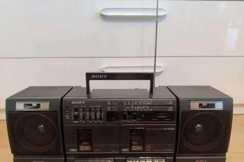 Ретро-магнитола Sony 1980 годов