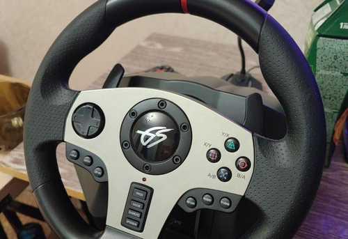 Игровой руль Dexp wheelman pro gt