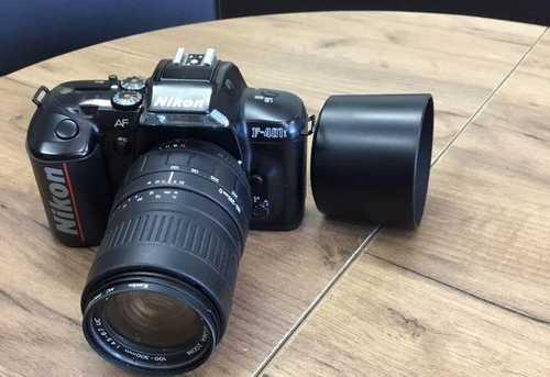 Nikon AF F-401x+ Sigma zoom 100-300mm/1:4,5-6,7UC