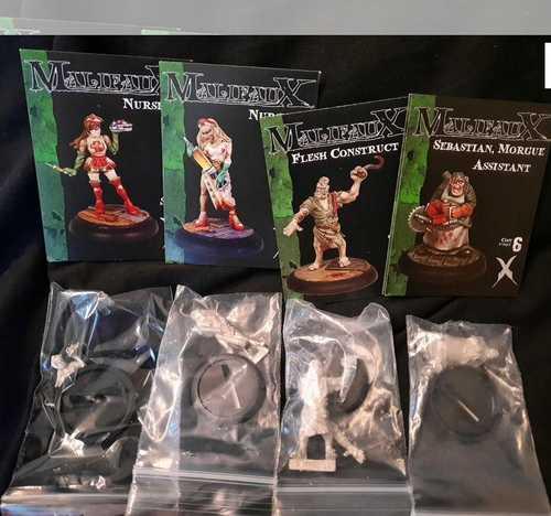 Malifaux первое издание метал