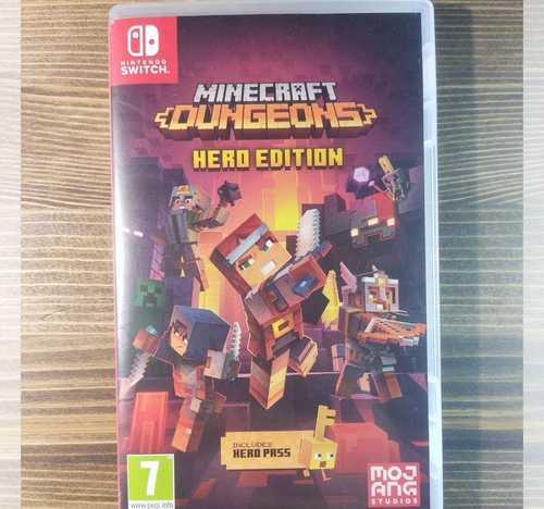 Minecraft dungeons Hero edition Nintendo switch