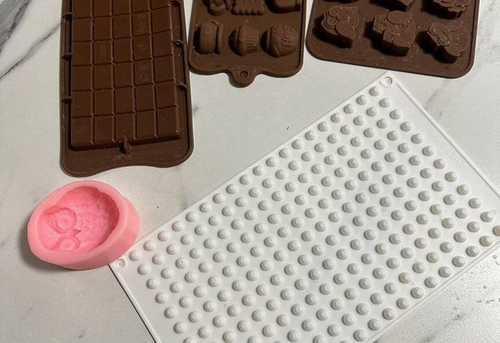 Силиконовые кондитерские формы для шоколада