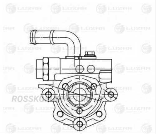 Luzar LPS 1804 Насос гур для а/м VW Transporter (0