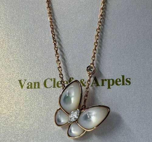 Подвеска Van cleef золото 18 К