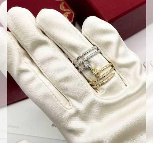 Cartier кольцо гвоздь