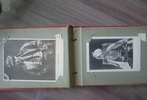 Альбом с открытками артистов 1920-х гг