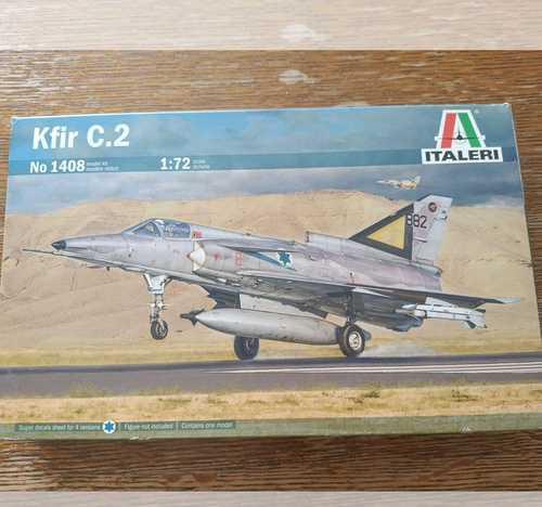 Модель самолета kfir C 2 Italeri 1408