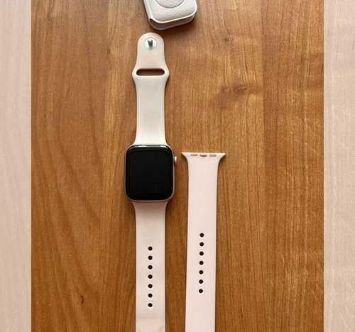 Часы apple watch 5 44 mm gold