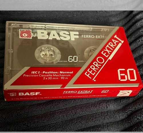 Аудиокассеты новые basf fe60