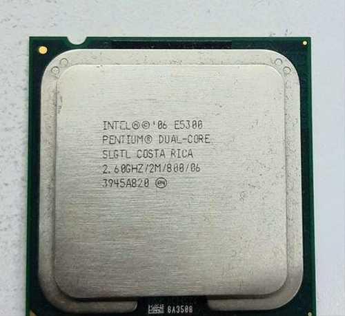 Процессор 775 Soket Core2Duo E5300 2,6/2M/800 б/у