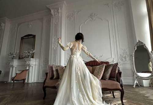 Аренда винтажного свадебного платья