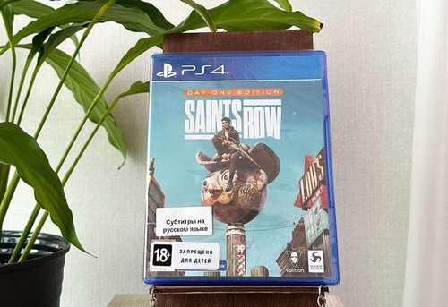 Новый Saints Row PS4/PS5 Диск