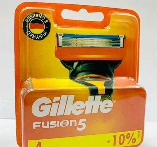 Кассеты для бритья gillette fusion 5 4шт