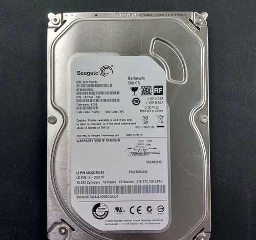 Жёсткий диск Seagate 500G для компьютера