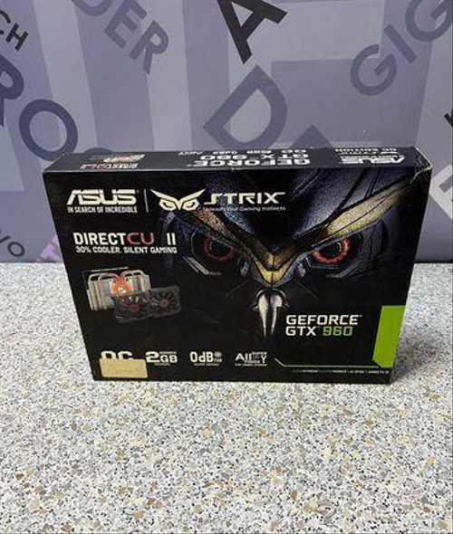 Видеокарта Asus GeForce GTX960 strix OC 2Gb
