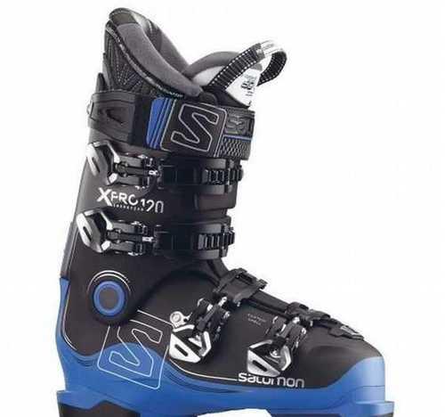 Горнолыжные ботинки salomon X PRO 120 black-indigo