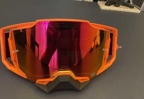 Очки 100percent armega Goggle CW2 Mirror Red Lens