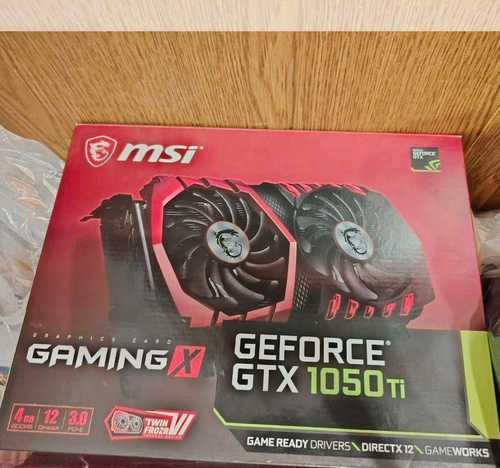 Видеокарта gtx 1050 ti 4gb