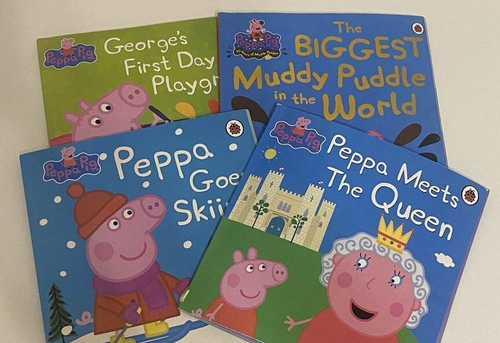 Набор книг на английском про свинку Пеппу