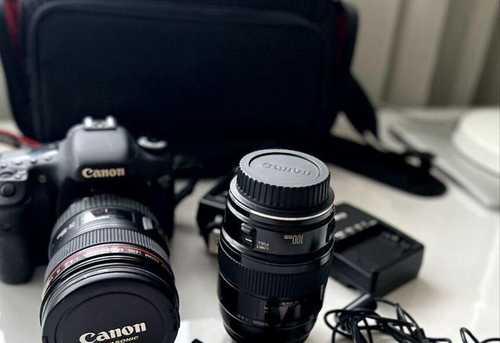 Зеркальный фотоаппарат canon eos 7D