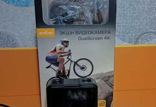 Экшн камера DualScreen 4K 4k-30 FPS