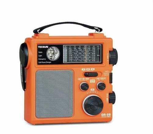 Радиоприемник Tecsun GR-98 orange Магазин/Гарантия