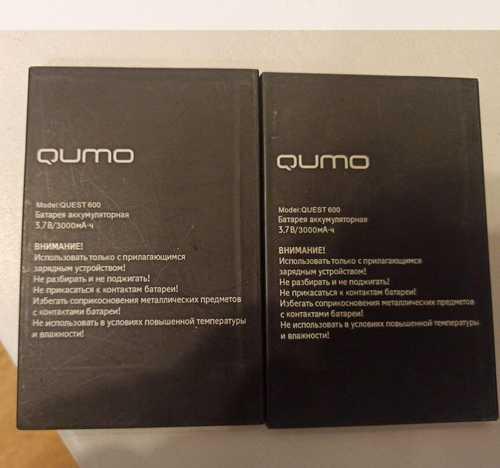 Аккумулятор для телефона qumo quest 600