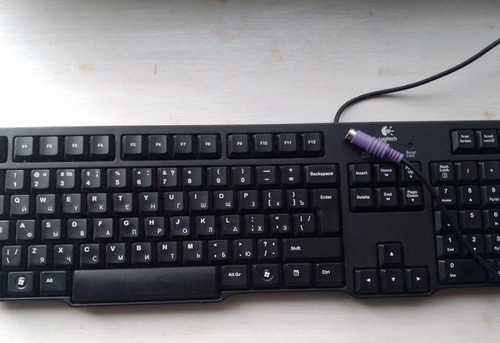 Клавиатура Logitech k100 (PS/2 порт)