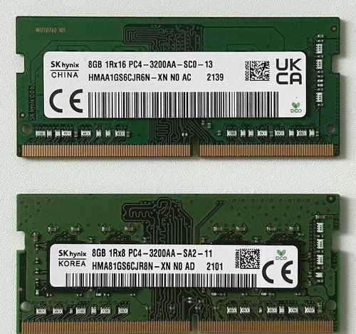 Оперативная память So-dimm DDR4 4GB/8GB