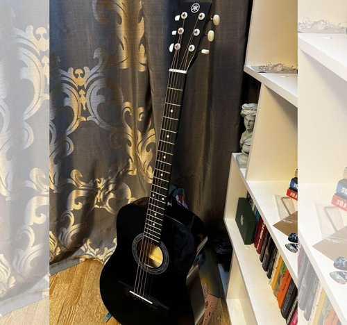 Гитара Yamaha Acoustic Guitar Black 38 дюймов