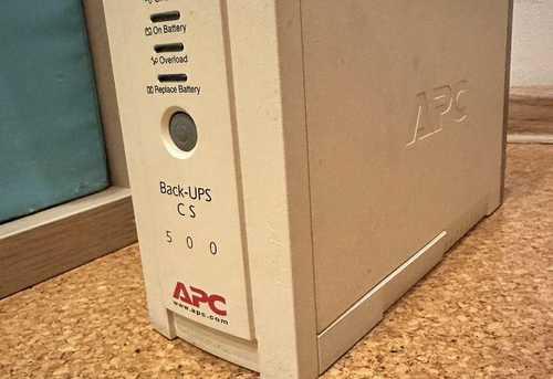 Ибп apc back-ups cs 500