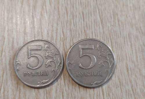 Монета 5р 1997г спмд шт.2.3