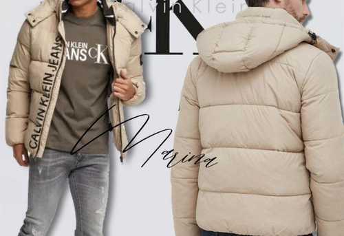 Новая мужская зимняя куртка calvin klein оригигал