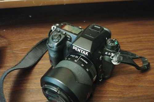 Pentax K 5 kit + 18-55 wr + 50- 200