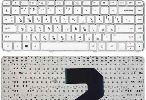 Клавиатура для HP Pavilion G4-2000 белая без рамки