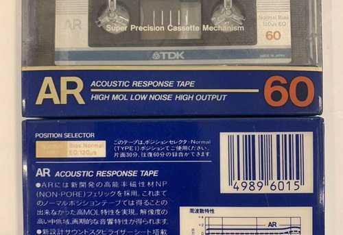 Аудиокассеты TDK AR 60. Japan. 1985 год