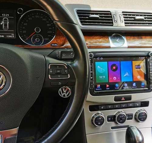 Магнитола Volkswagen Touran / Tiguan WiFi Navi IPS