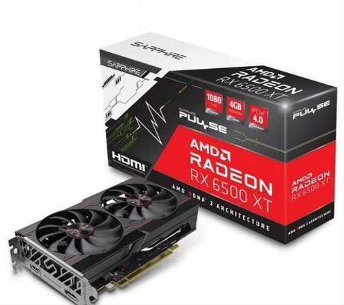 Видеокарта Sapphire pulse AMD Radeon RX 6500 XT