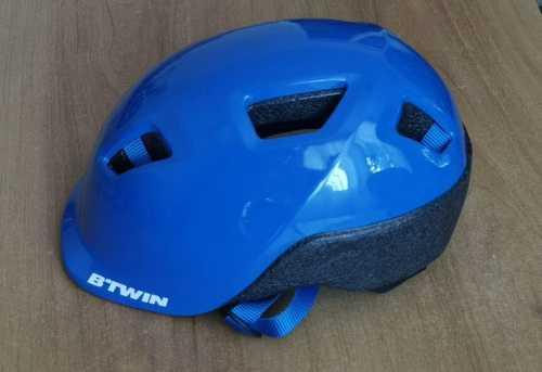 Детский велосипедный шлем Btwin синий