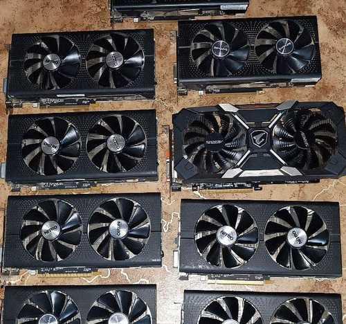 Видеокарта rx580 8gb sapphire nitro