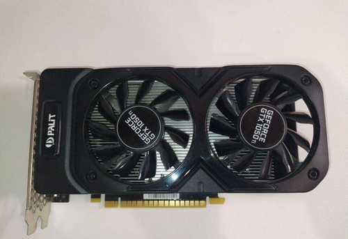 Видеокарта Palit GTX1050TI daul OC 4GB DDR5 128bit