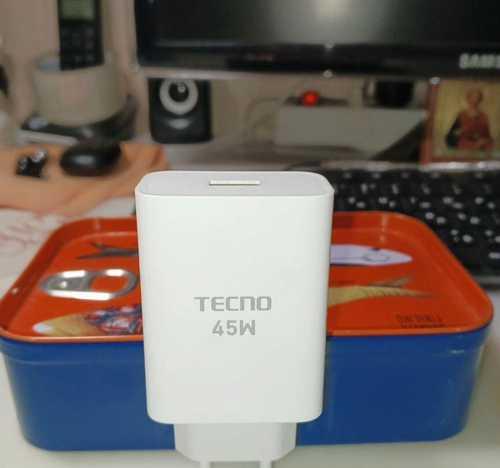 Быстрая зарядка Tecno 45 w