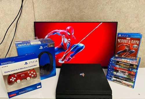 Sony Ps 4 Pro Slim Fat / Trade-in / Spider Man
