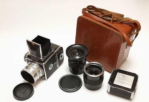 Фотоаппарат Салют, 2 объектива и аксессуары