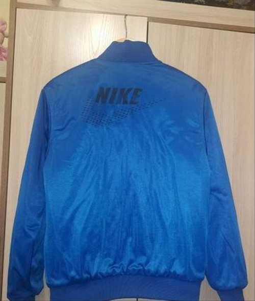 Мужская куртка бомбер "Nike", двусторонняя