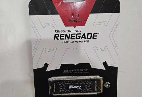 Жесткий ssd диск Kingston fury renegade 1tb