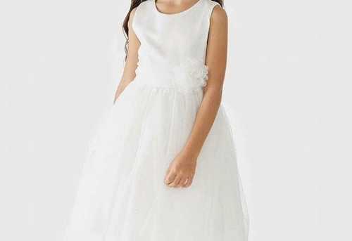 Платье белое orsolini для девочки размер 98 см
