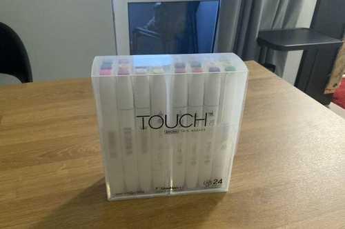 Маркеры touch brush twin 24 шт. Оригинальные